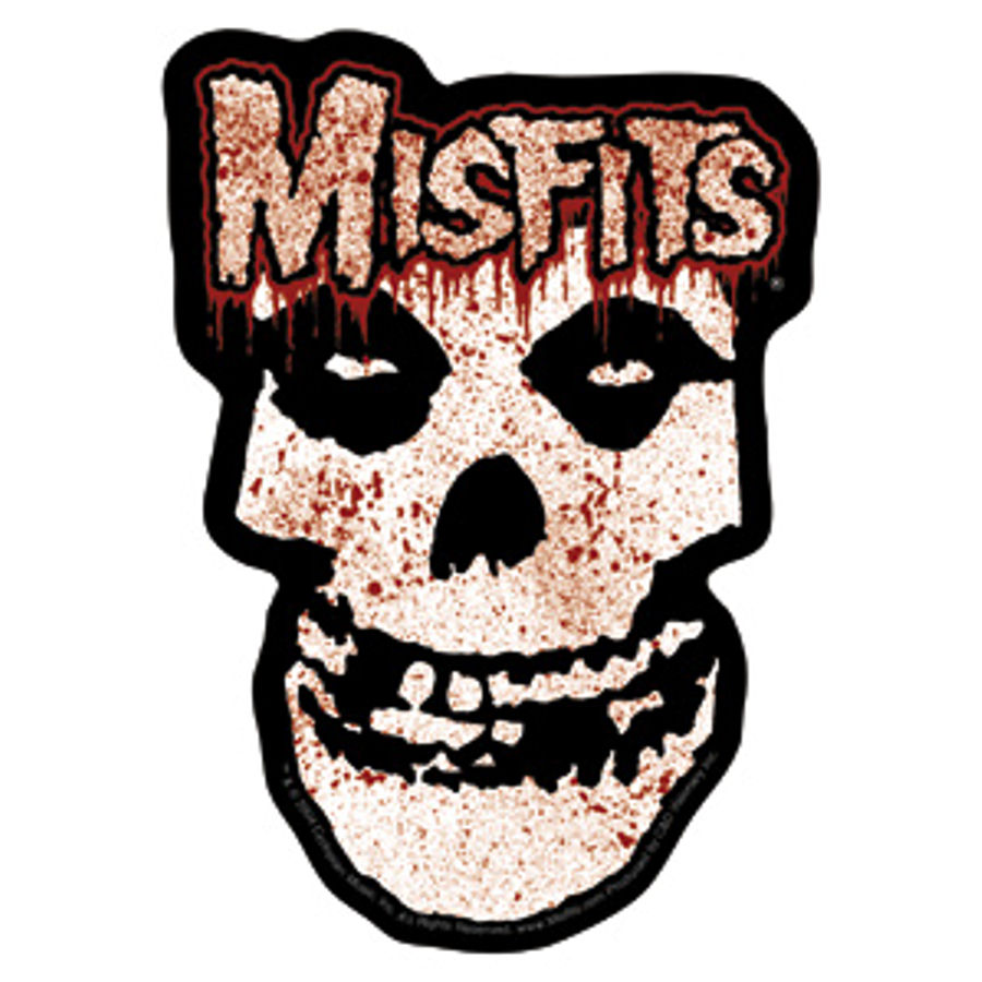 The Misfits Bloody Skull - Vinyl Sticker at Sticker Shoppe