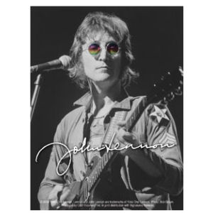 John Lennon Guitar - Vinyl Sticker at Sticker Shoppe