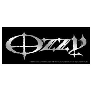 Ozzy Osbourne Logo - Vinyl Sticker at Sticker Shoppe