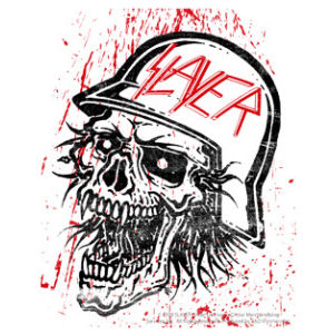 Slayer Giant Skull - Vinyl Sticker at Sticker Shoppe