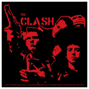 The Clash Gun - Vinyl Sticker at Sticker Shoppe