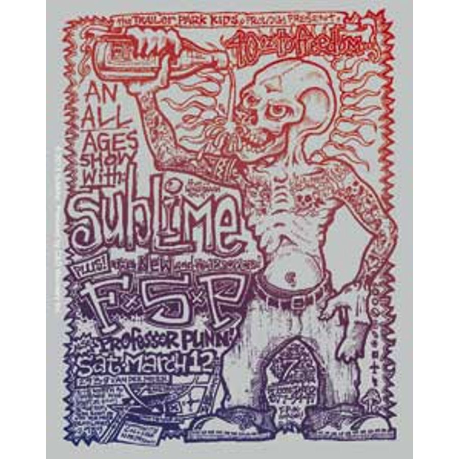 Sublime FSP - Vinyl Sticker at Sticker Shoppe