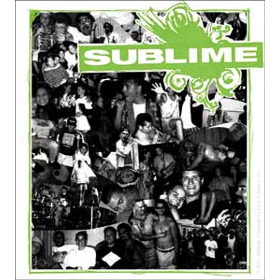 Sublime Collage - Vinyl Sticker at Sticker Shoppe