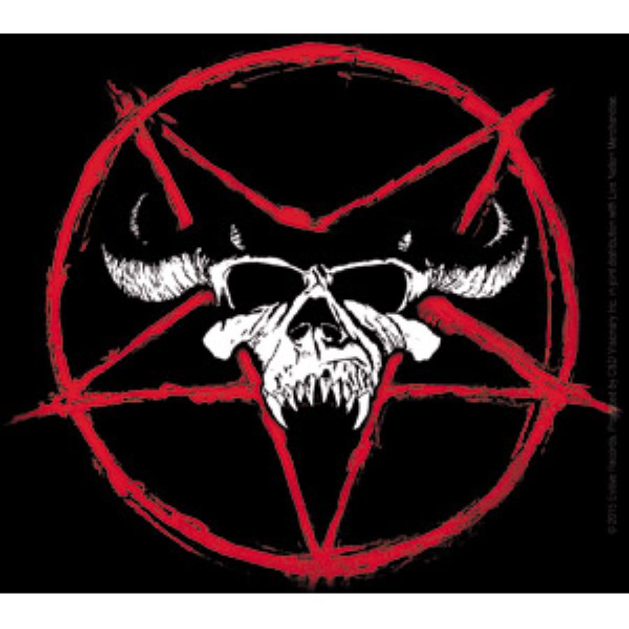 Danzig Skull with Pentagram - Vinyl Sticker at Sticker Shoppe