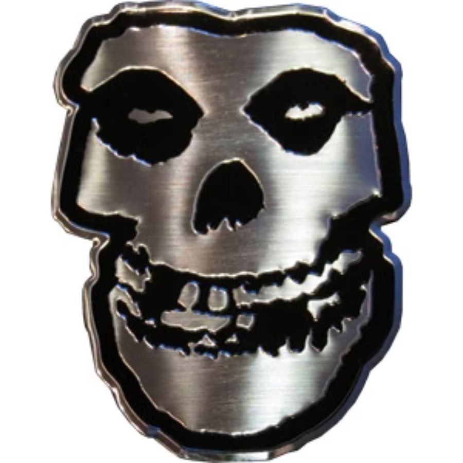 The Misfits Skull - Foil Metal Sticker at Sticker Shoppe