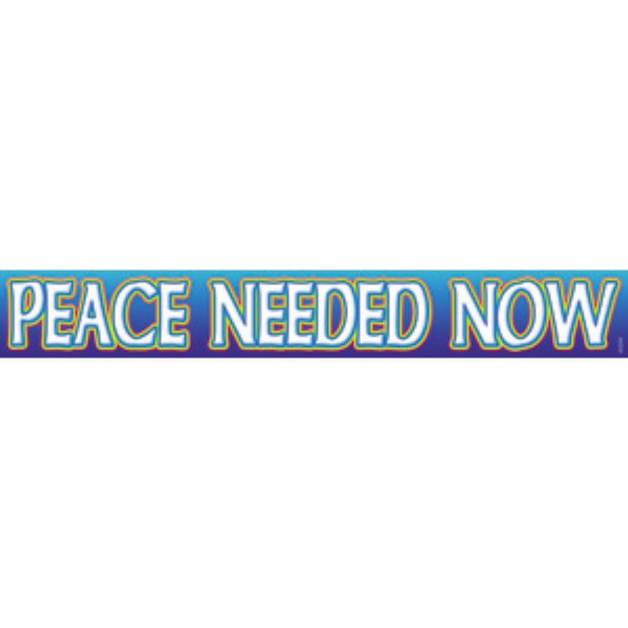 Peace Needed Now - Vinyl Sticker at Sticker Shoppe