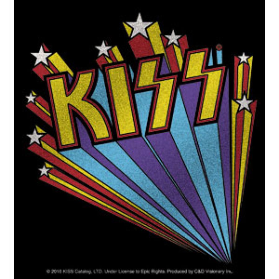 Kiss Burst - Vinyl Sticker at Sticker Shoppe