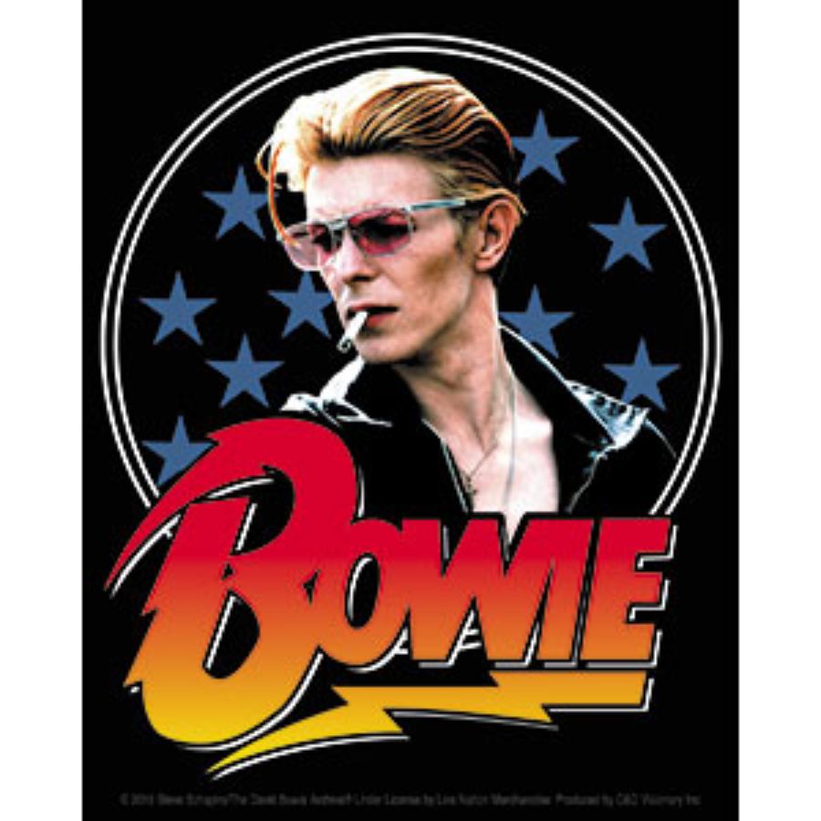 David Bowie Stars - Vinyl Sticker at Sticker Shoppe