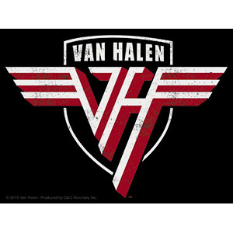 Van Halen Shield Logo - Vinyl Sticker at Sticker Shoppe