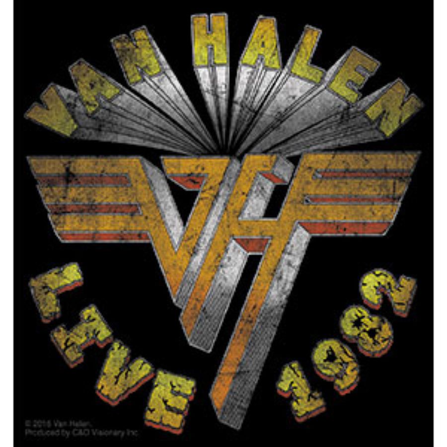 Van Halen Live '82 - Vinyl Sticker at Sticker Shoppe