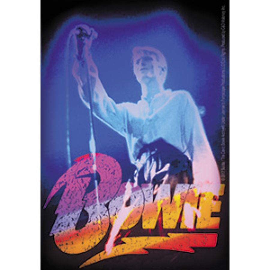 David Bowie Live - Vinyl Sticker at Sticker Shoppe