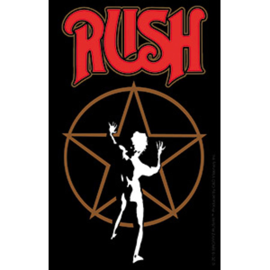 Rush Starman Album - Vinyl Sticker at Sticker Shoppe