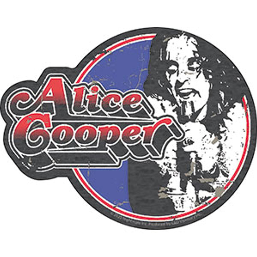 Alice Cooper Circle - Vinyl Sticker at Sticker Shoppe