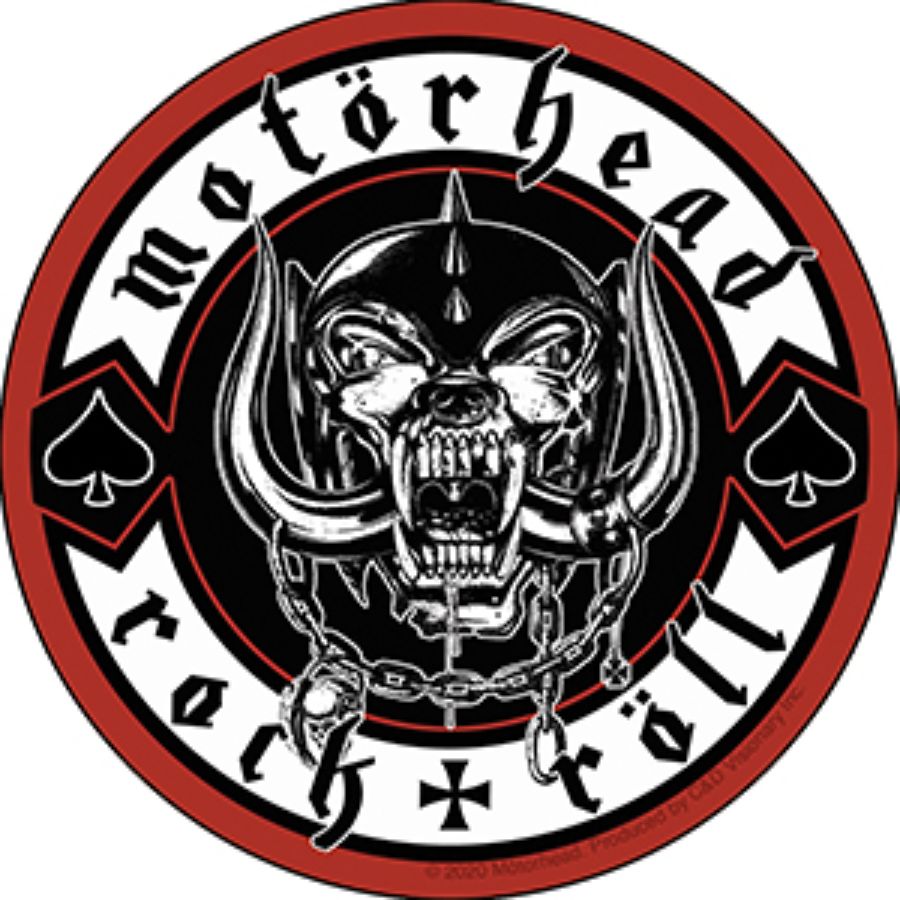 Motorhead Rock & Roll - Vinyl Sticker at Sticker Shoppe