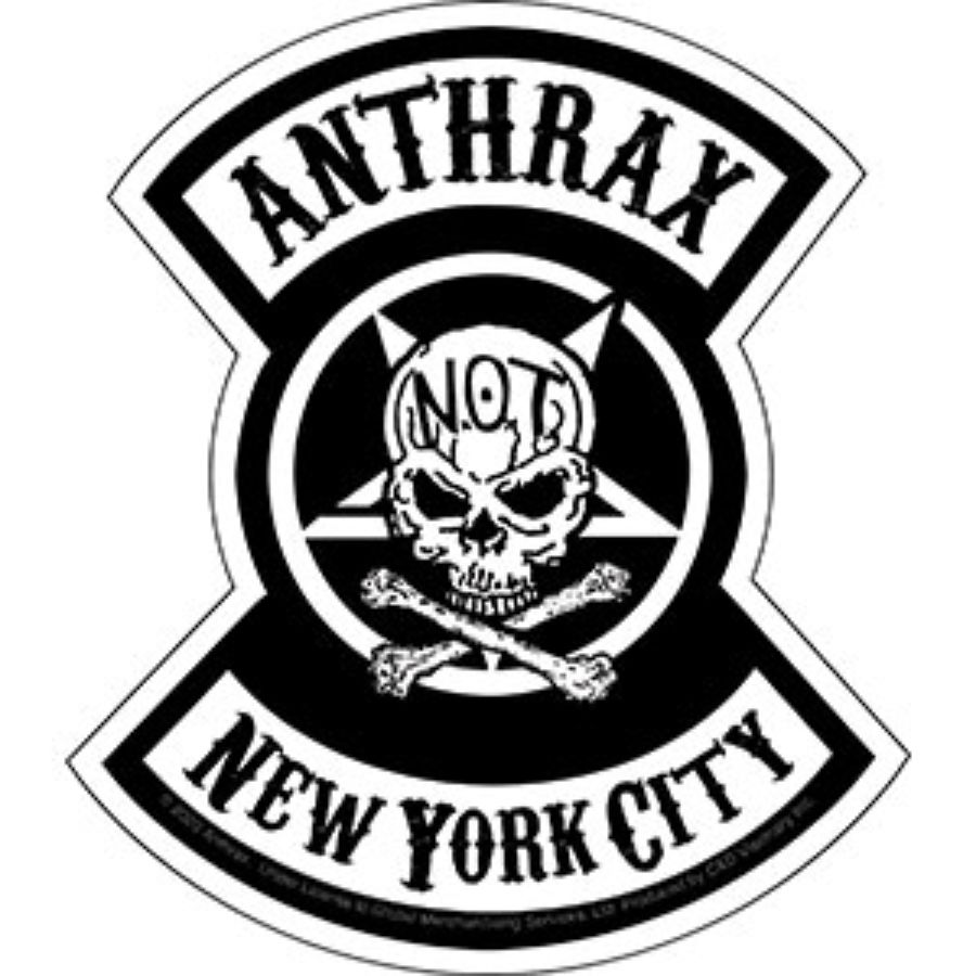 Anthrax New York City - Vinyl Sticker at Sticker Shoppe