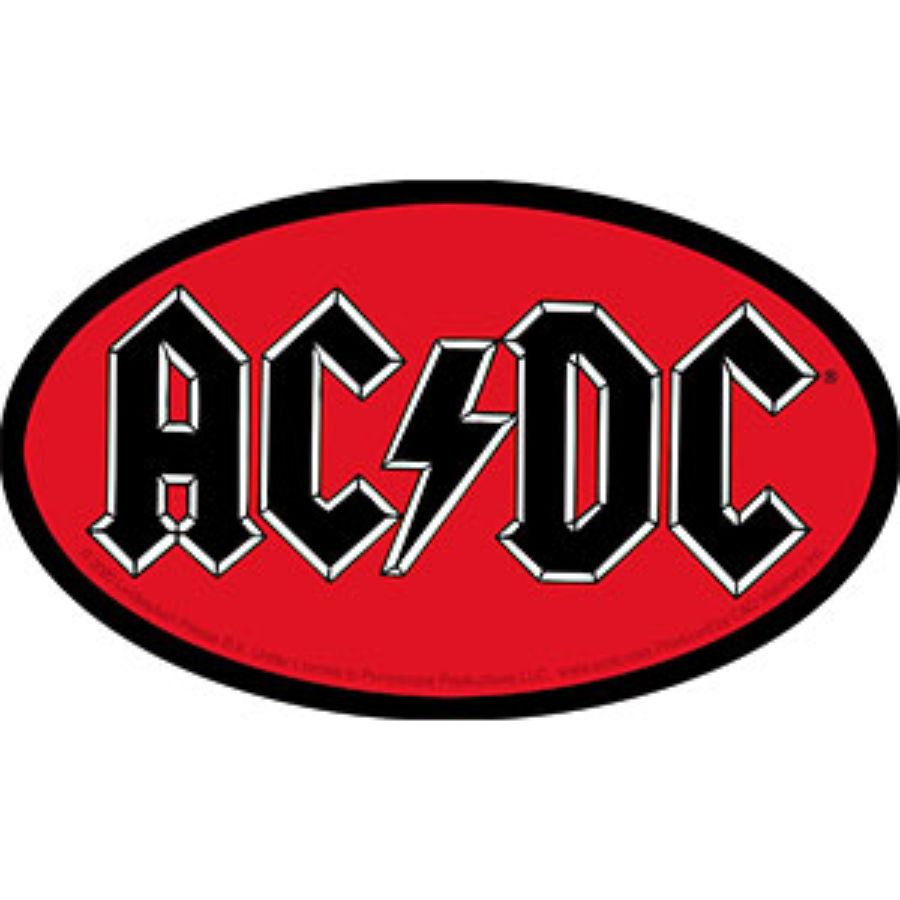 AC/DC Logo - Vinyl Sticker at Sticker Shoppe
