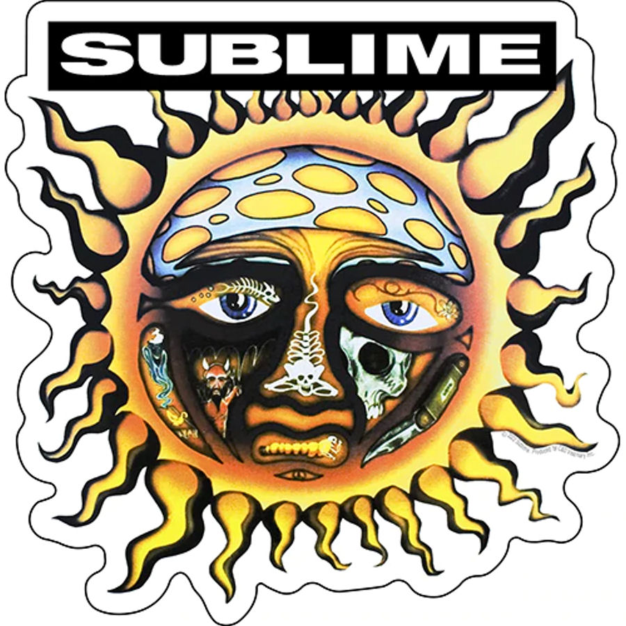 Sublime Sun - Vinyl Sticker at Sticker Shoppe