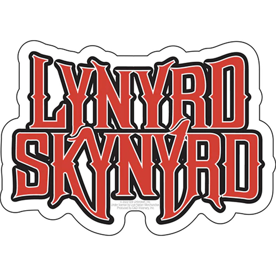 Lynyrd Skynyrd Logo - Vinyl Sticker at Sticker Shoppe
