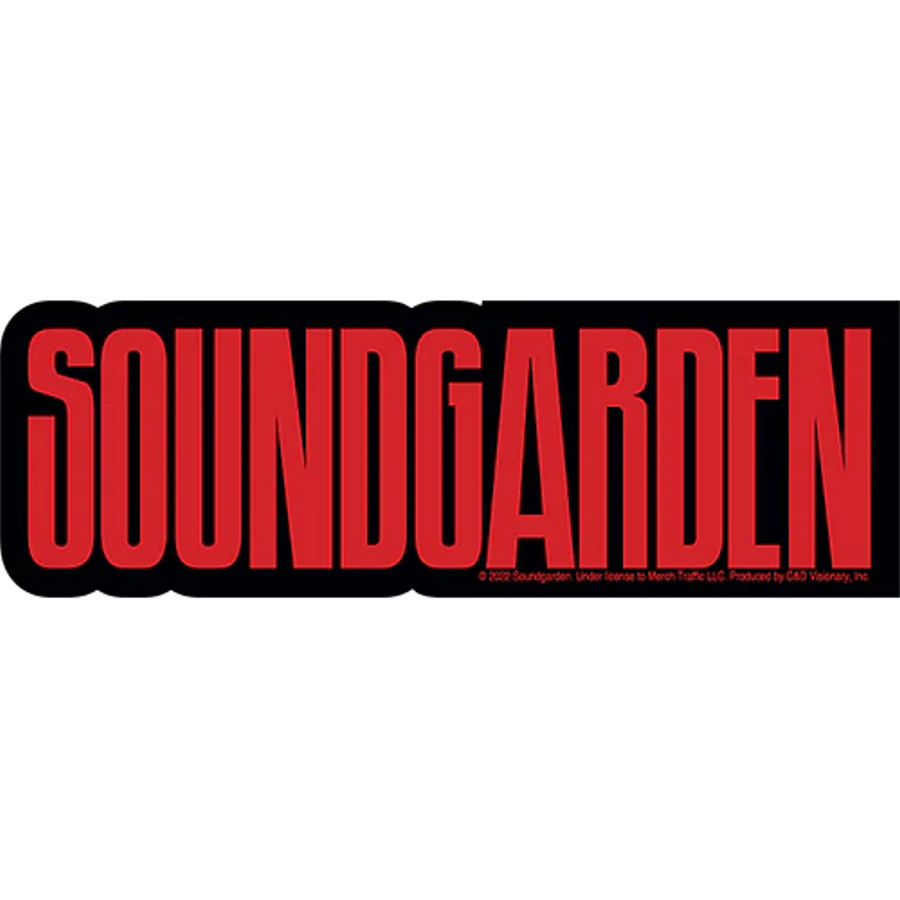 Soundgarden Logo - Vinyl Sticker at Sticker Shoppe