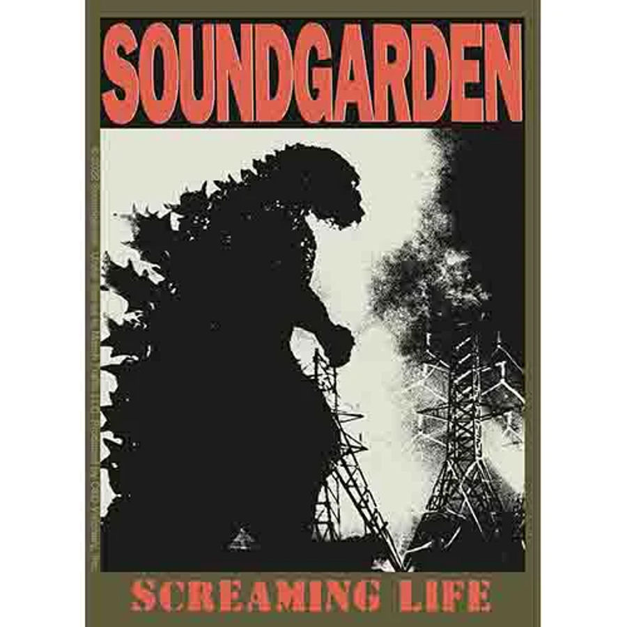 Soundgarden Screaming Life - Vinyl Sticker at Sticker Shoppe