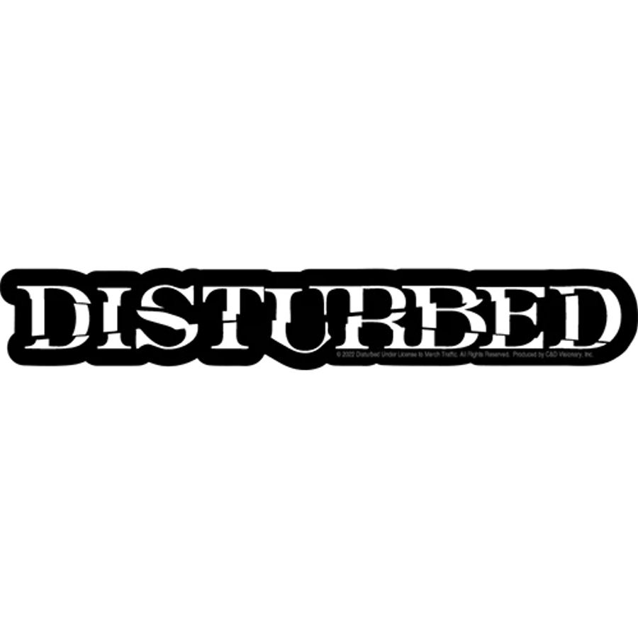 Disturbed Logo - Vinyl Sticker at Sticker Shoppe