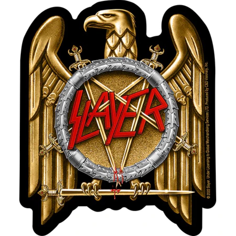Slayer Golden Eagle - Vinyl Sticker at Sticker Shoppe