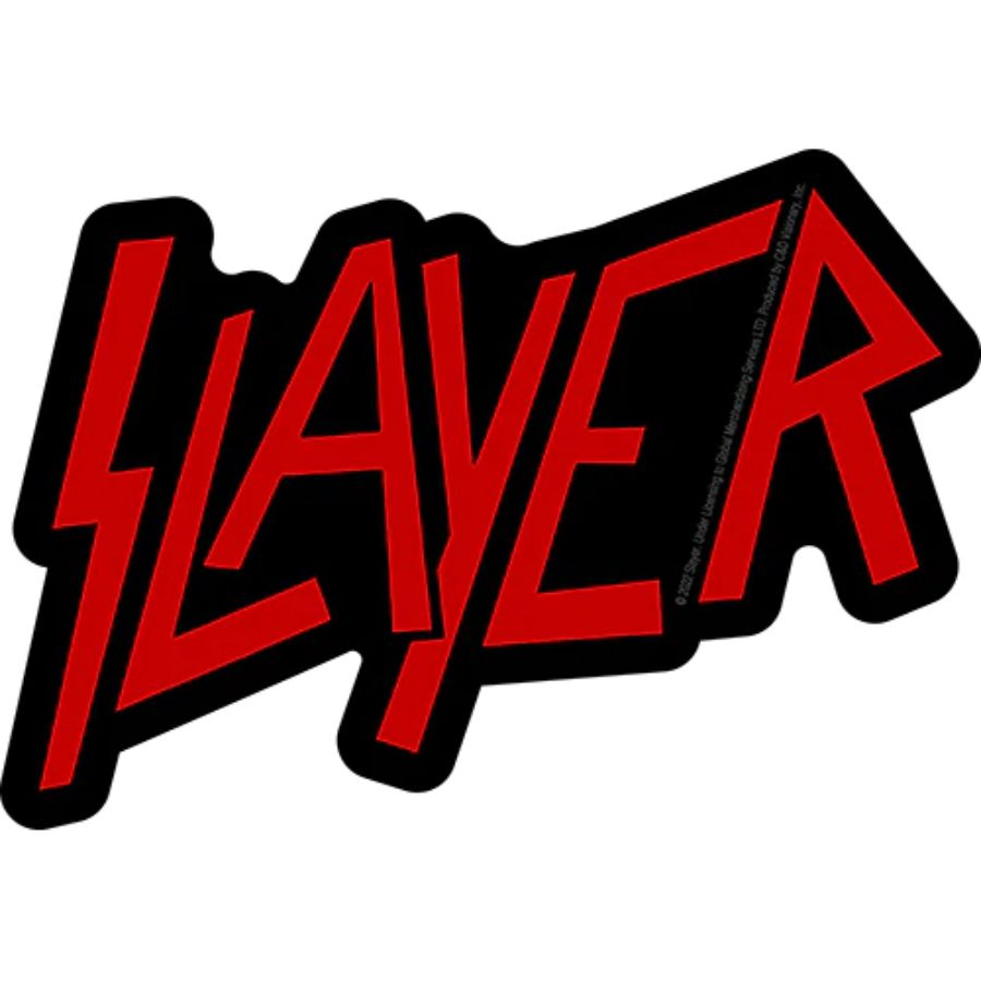 Slayer Logo - Vinyl Sticker at Sticker Shoppe