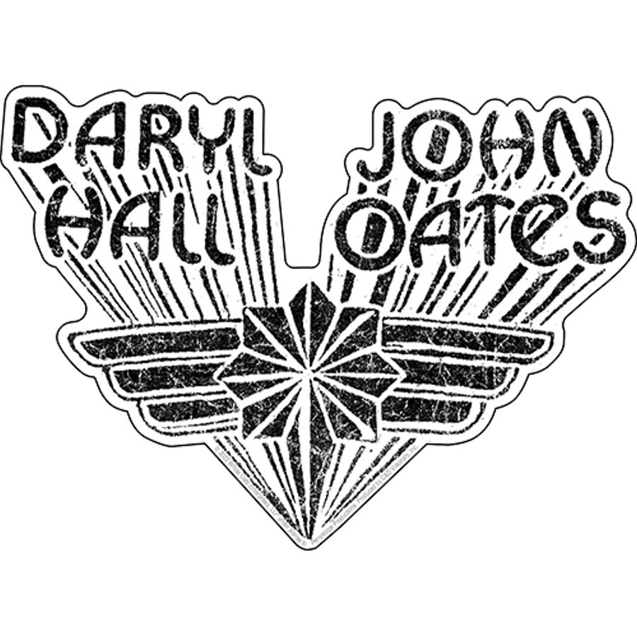 Hall & Oates Wings Logo - Vinyl Sticker at Sticker Shoppe