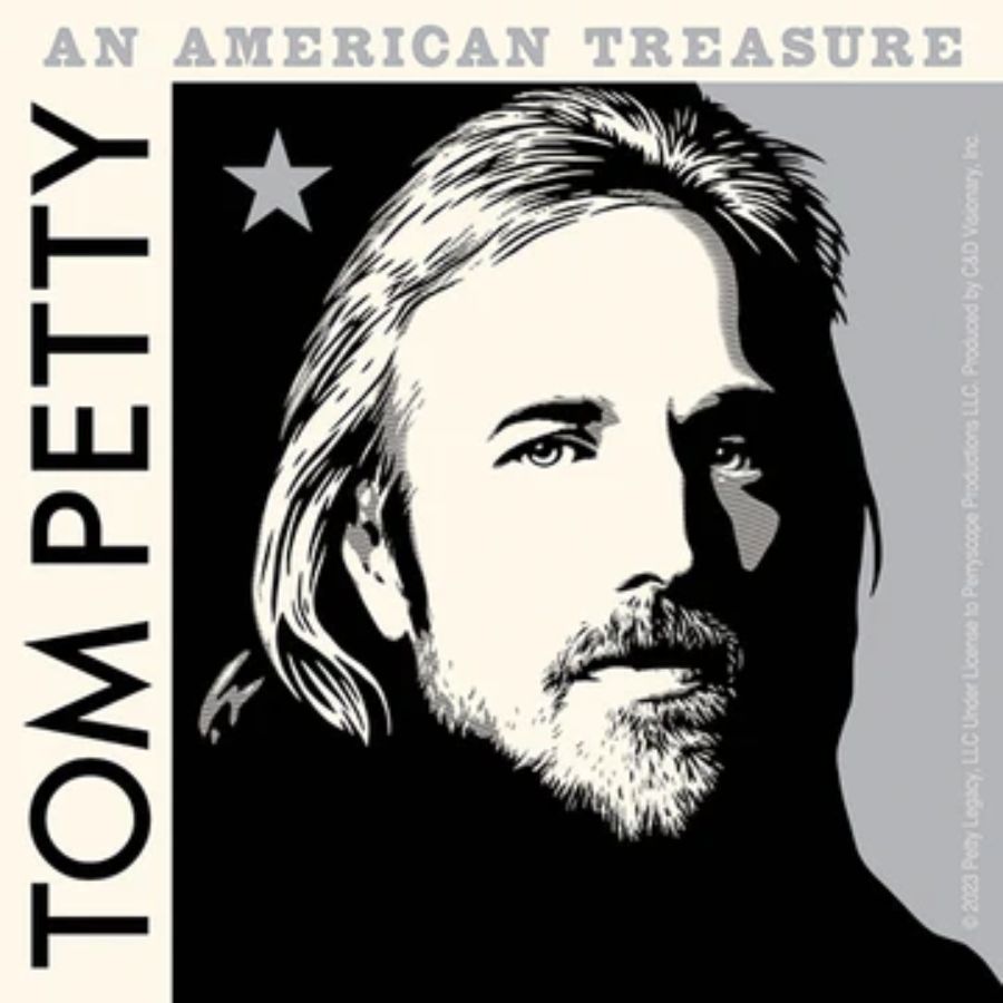 Tom Petty American Treasure - Vinyl Sticker at Sticker Shoppe
