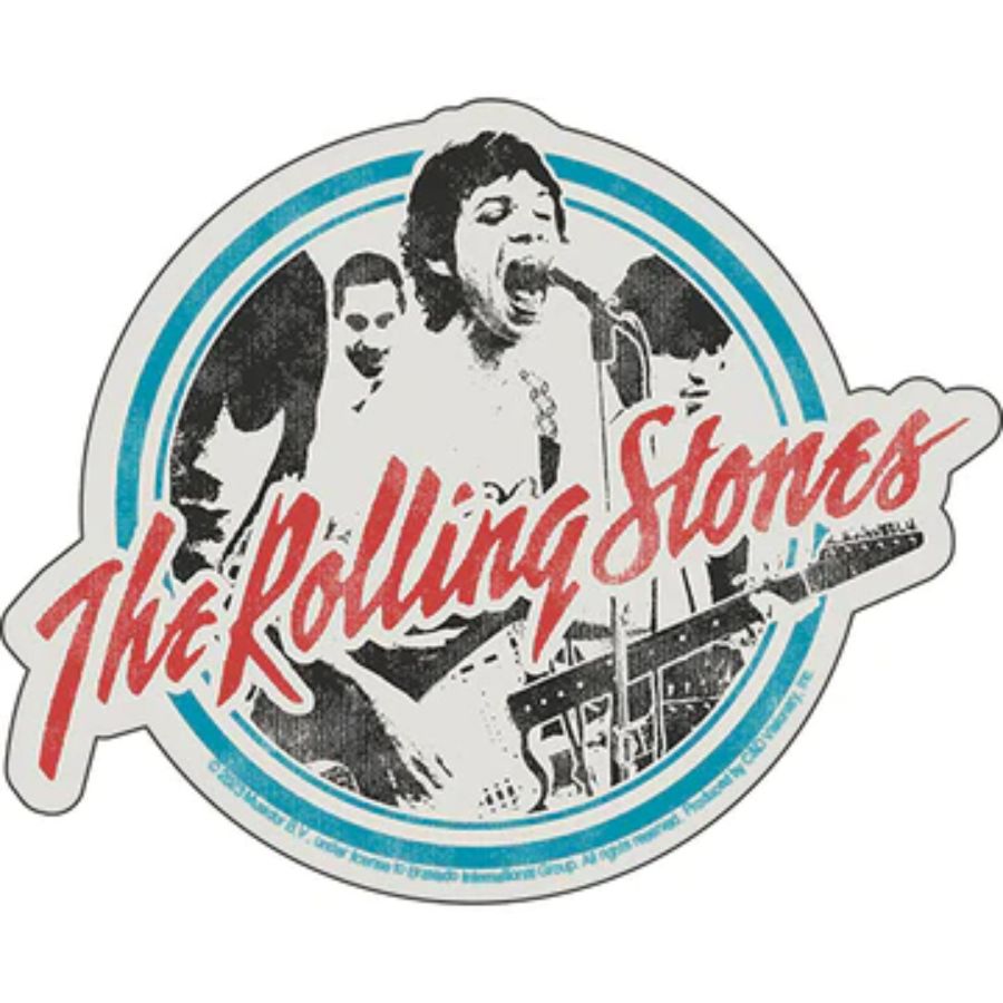 The Rolling Stones Concert Poster - Vinyl Sticker at Sticker Shoppe