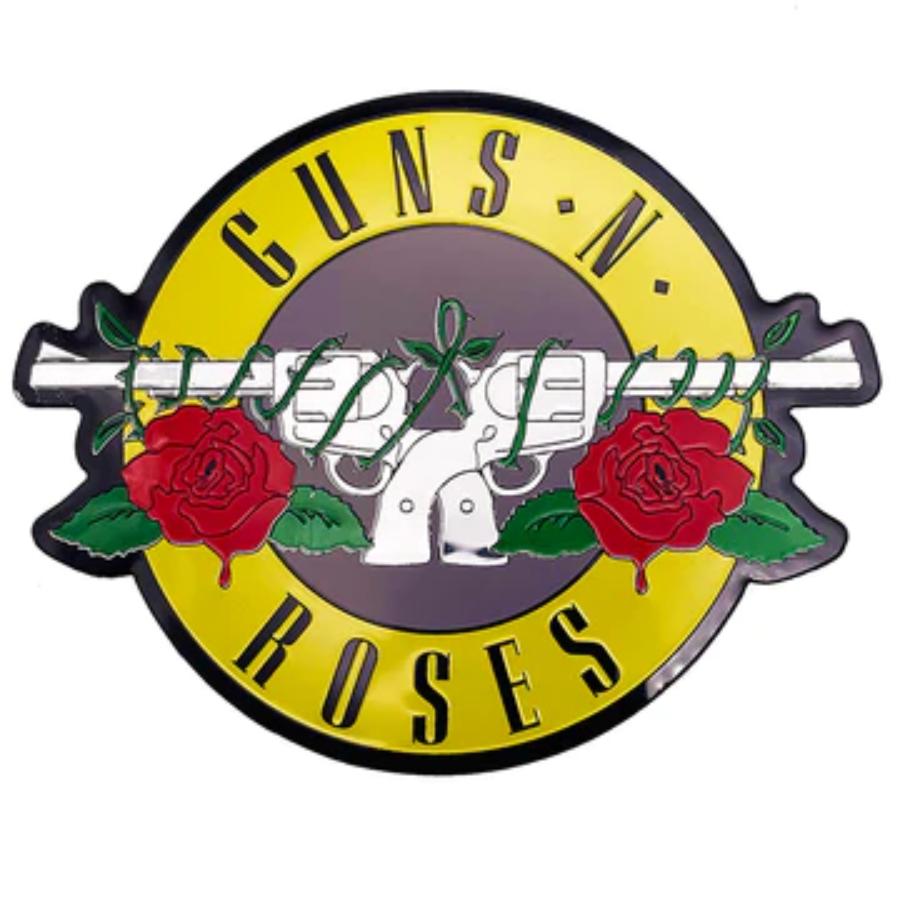 Guns N Roses Bullet - Foil Metal Sticker at Sticker Shoppe