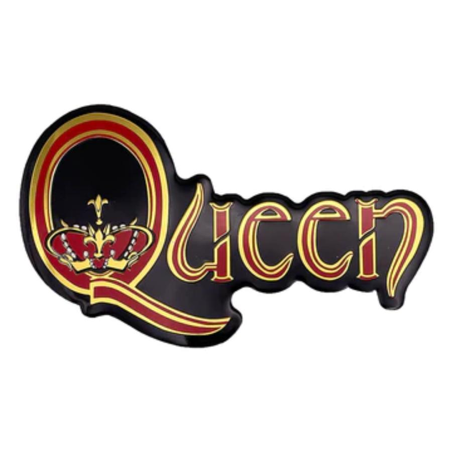 Queen 1973 Logo - Metal Sticker at Sticker Shoppe