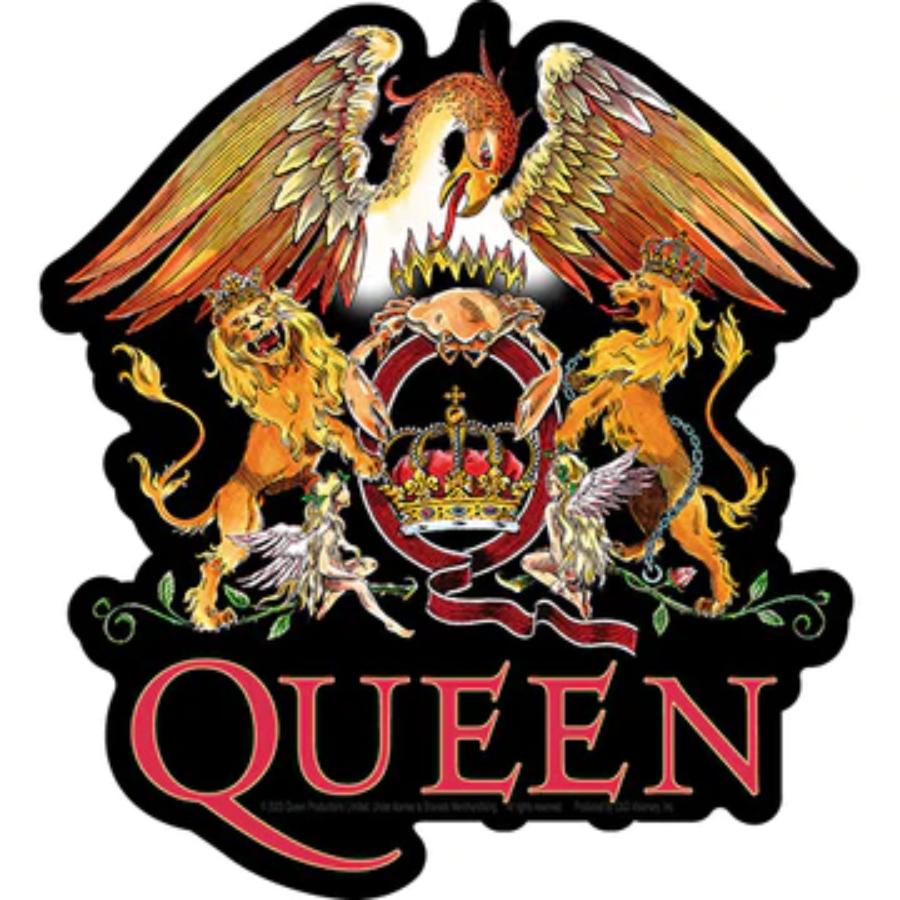 Queen Crest Logo - Vinyl Sticker at Sticker Shoppe