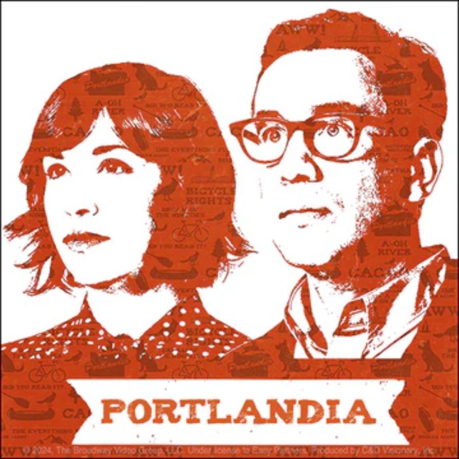 Portlandia Stencil Portrait - Vinyl Sticker at Sticker Shoppe