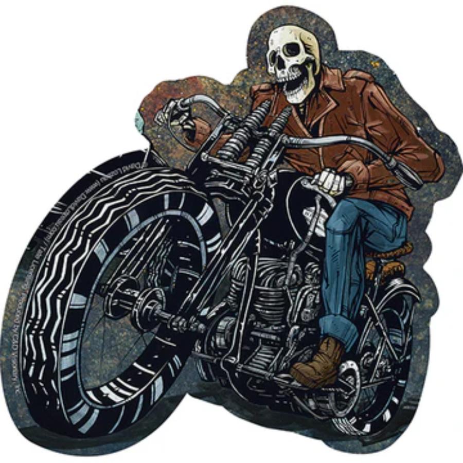David Lozeau Dead Man Riding - Vinyl Sticker at Sticker Shoppe