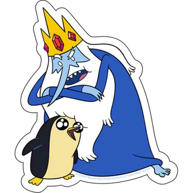 Adventure Time Ice King And Gunter