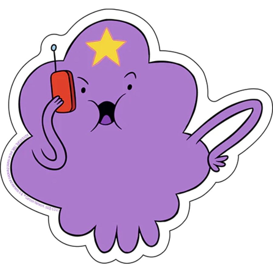 Adventure Time LSP Oh My Glob - Vinyl Sticker at Sticker Shoppe