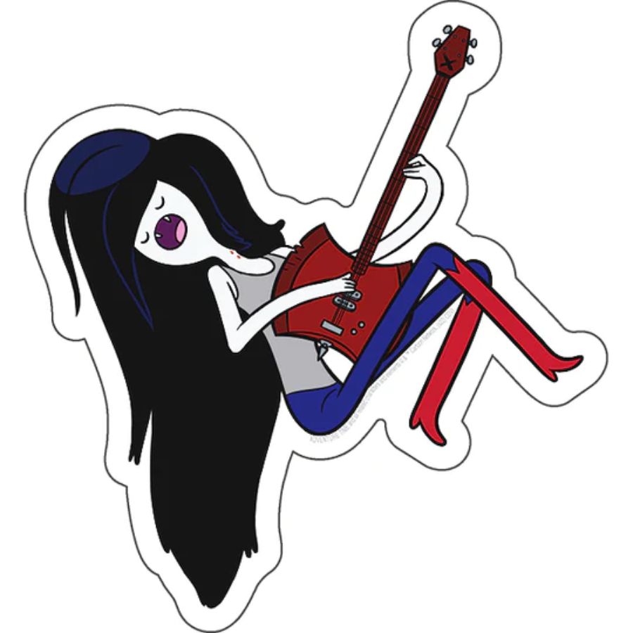 Adventure Time Marceline - Vinyl Sticker at Sticker Shoppe
