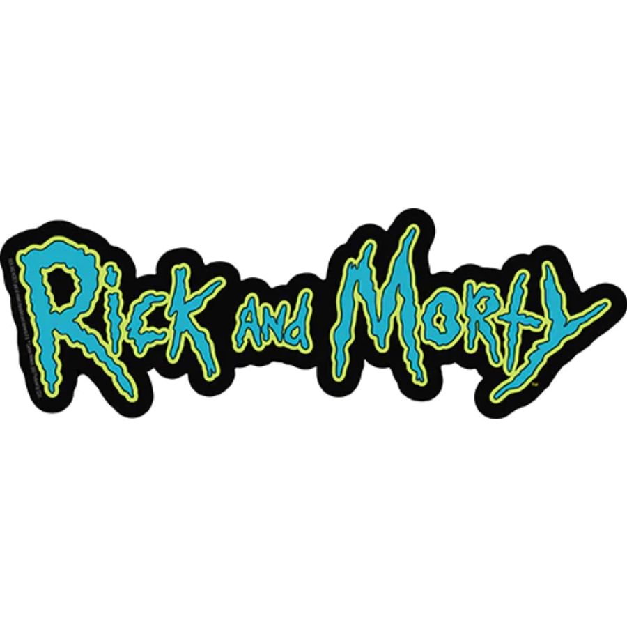 Rick & Morty Logo - Vinyl Sticker at Sticker Shoppe