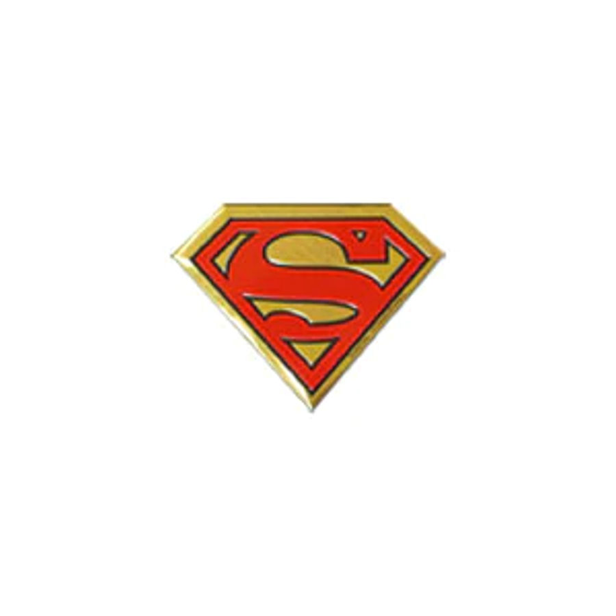 Superman Mini Logo - Foil Metal Sticker at Sticker Shoppe