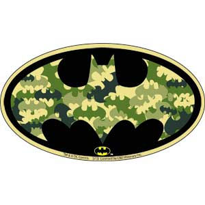 Camo Batman Logo Batman Signal: Electric Logo T Shirt | Batman