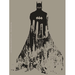 Batman Behind Gotham - Vinyl Sticker at Sticker Shoppe