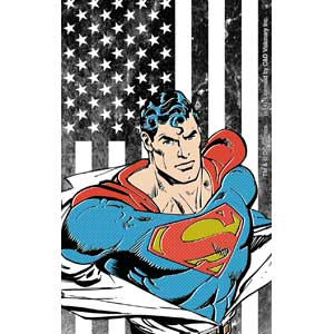 Superman Flag - Vinyl Sticker at Sticker Shoppe