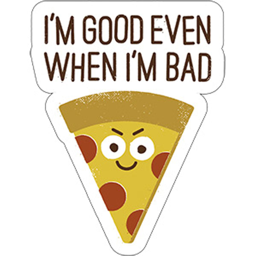 David Olenick I'm Good Even When I'm Bad - Vinyl Sticker at Sticker Shoppe