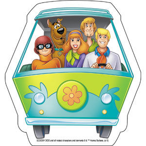 Scooby-Doo Mystery Machine - Vinyl Sticker at Sticker Shoppe