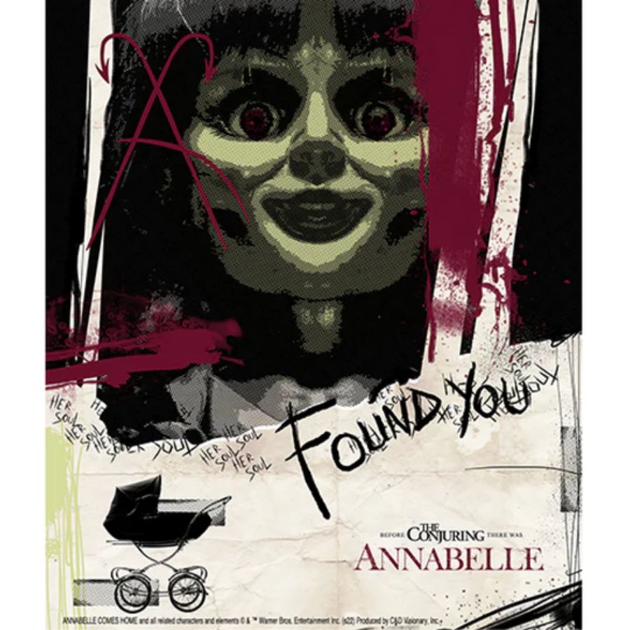 Annabelle Found You - Vinyl Sticker at Sticker Shoppe