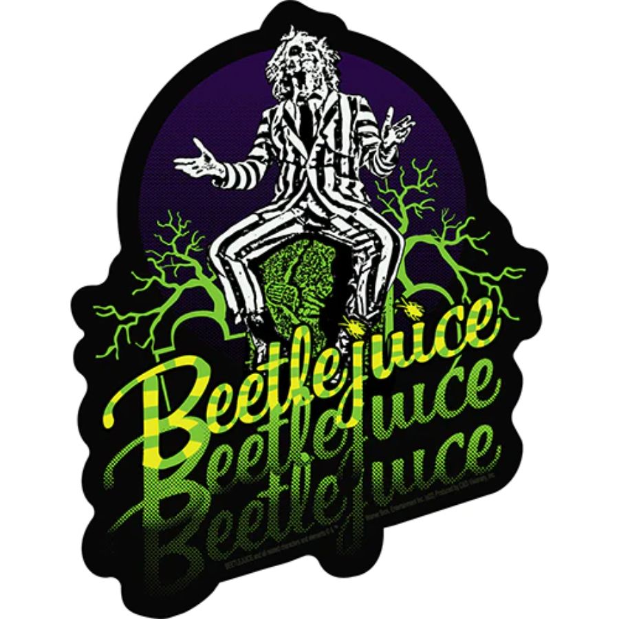 Beetlejuice Beetlejuice Beetlejuice 3 Times - Vinyl Sticker at Sticker ... Beetlejuice Beetlejuice Beetlejuice 3 Times - Vinyl Sticker at Sticker ...