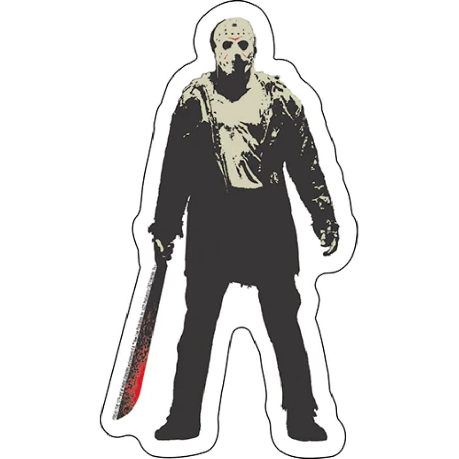 Friday the 13th Jason - Vinyl Sticker at Sticker Shoppe
