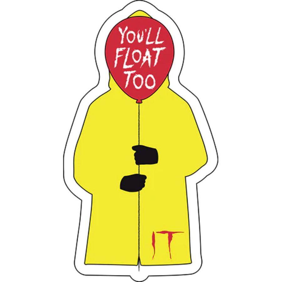 IT You'll Float Too - Vinyl Sticker at Sticker Shoppe