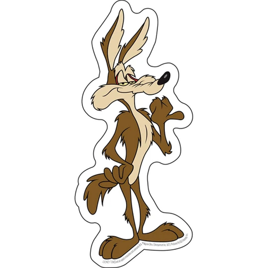 Looney Tunes Wile E Coyote - Vinyl Sticker at Sticker Shoppe